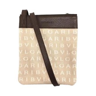Bulgari Pre-owned Vintage Pochette Schultertasche - - Pre-owned - Damen - Beige - ONE SIZE