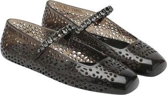 Jimmy Choo London Femme, Chaussures, Noir, Taille: 39 EU Ballerines Jelly