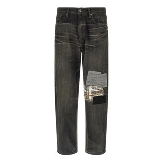 Yohji Yamamoto Homme, Jeans, Noir, Taille: 2XL Savage Denim DP Basic Pants