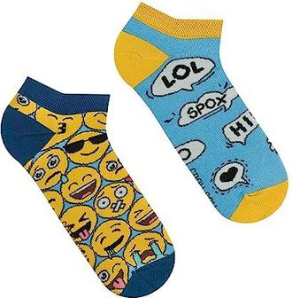 Spox Sox Low Unisex - des chaussettes - sneaker socquettes - color&eacute;es coton pour les individualistes - multicolores, dr&ocirc;les, fantaisie, originales chaussettes 