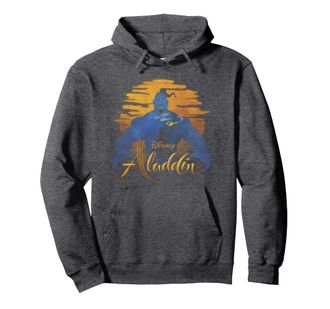 Disney Aladdin Live Action Genie & Aladdin Sunset Silhouette Pullover Hoodie