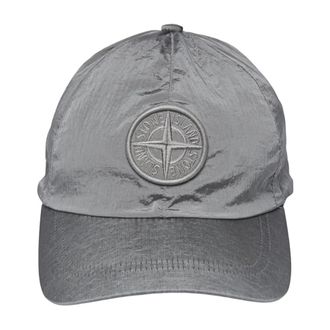 Stone Island Homme, Accessoires, Gris, Taille: L Nylon Metal Cap