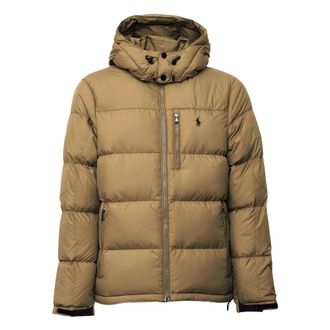 Polo Ralph Lauren Ripstop Daunenjacke mit Kapuze - - Jackets - Herren - Beige - M