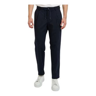 Bugatti Homme, Pantalons, Bleu, Taille: 2XL Pleated Pantalons