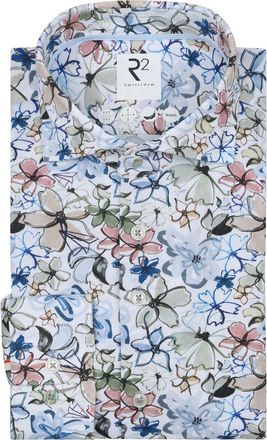 R2 Amsterdam R2 Chemise Sorona Flower Impression Multicolour