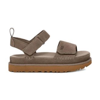 UGG Ugg, Femme, Chaussures, Brun, Taille: 37 EU Sandale Plateforme Goldenstar
