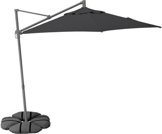 IKEA HISSÖ / IGGÖN Hängesonnenschirm mit Fuß