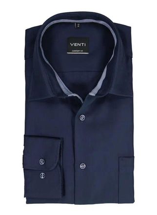 Venti Herren Hemd blau