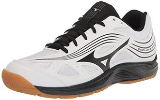 Mizuno Cyclone Speed 3 Chaussure de Volleyball pour Femme, Blanc/Noir, 40 EU