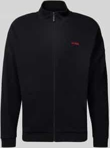 HUGO BOSS Regular Fit Sweatjacke aus Baumwoll-Mix Modell AUSTIN