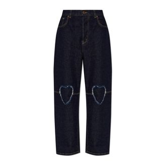 Moschino High-waisted Jeans - - Jeans - Damen - Blau - S