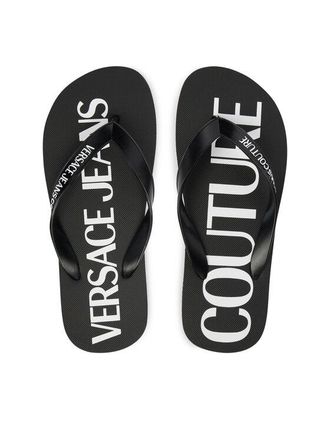 Versace Jeans Couture Zehentrenner 80VA3SQ7 ZSS81 Schwarz