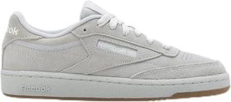 Reebok Mixte Club C 85 Sneaker, Stucco/Chalk/RBKLE2, 34 EU