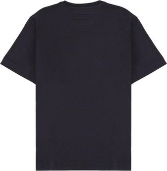 Ermenegildo Zegna Logo-Embroidered Cotton T-Shirt - Black