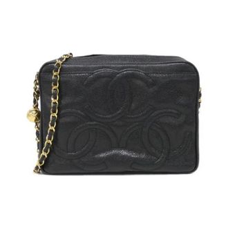 Chanel Pre-owned Leder Crossbody Bag - - Pre-owned - Damen - Schwarzk - ONE SIZE