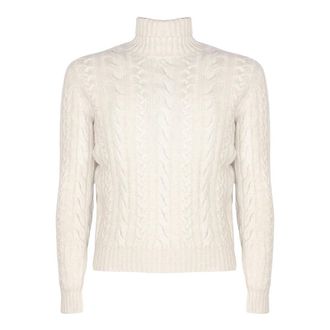 Fedeli Rollkragenpullover - - Knitwear - Herren - Beige - M