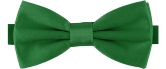 Ladeheid Herren Schmale Fliege M (12cm x 6cm), Dunkelgr&uuml;n, 12cm x 6cm