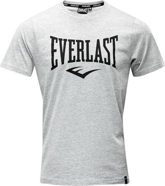 Everlast Russel, T-Shirt Manches Courtes Homme, Gris, XS