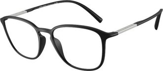 Giorgio Armani Homme, Accessoires, Noir, Taille: 51 MM Monture optique carr&eacute;e