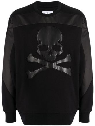Philipp Plein sweat à empiècements - Noir