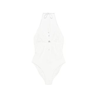 Tory Burch Tie-Back Badeanzug - - Swimwear - Damen - Wei&szlig; - S