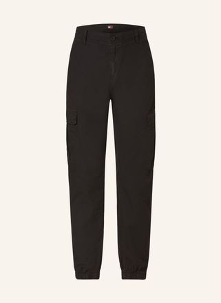 Tommy Jeans Cargohose Ethan Relaxed Fit schwarz
