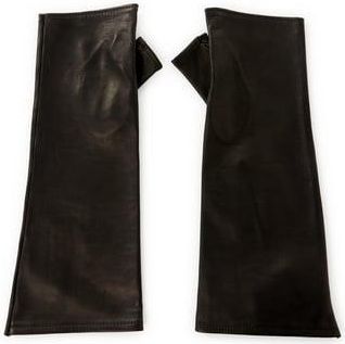 Saison 1865 Lederfäustlinge - Schwarz