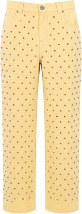 Pinko Straight Leg Jeans - Gelb