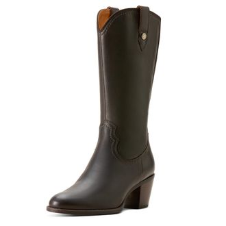Ariat Womens Addison Boots in Chocolate Truffle, B Medium Width, Size 37.5, by Ariat