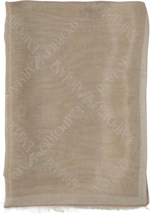 Emporio Armani Femme, Accessoires, Brun, Taille: ONE Size Emporio Armani Scarfs Brown