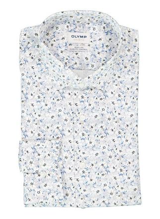 Olymp Herren Hemd blau Kent