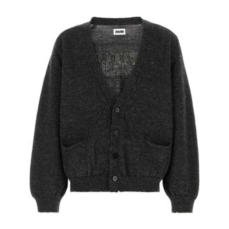 Magliano Wollcardigan - - Knitwear - Herren - Schwarzk - XL