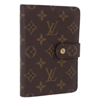 Louis Vuitton Portefeuille Pre-owned en toile Monogram - Femme - Pre-owned - Brun - Taille: ONE Size