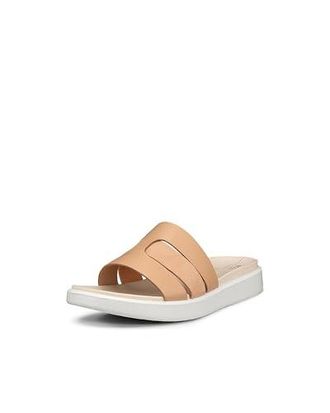 Ecco Sandales Flowt Oasis Slide pour femme, Biscuit Biscuit Nubuck, 6/6.5 UK