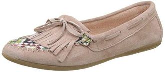 Ippon Vintage Femmes MOC-Wax Mokassins, Rose (Nude), 38 EU