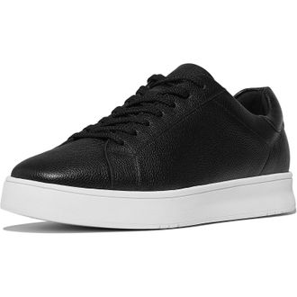 FitFlop Fitflop Rally II Leder Herren Schwarz Sneakers