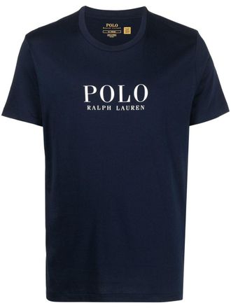 Polo Ralph Lauren T-Shirt mit Logo-Print - Blau