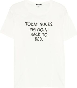 R13 Homme, Tops, Blanc, Taille: M T-shirt &agrave; col rond