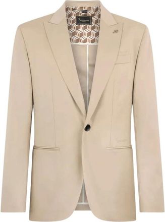 Billionaire Boys Club Homme, Costumes, Beige, Taille: 2XL Blazer &agrave; revers