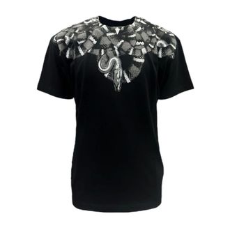 Marcelo Burlon Herren, Oberteile, Schwarzk, LGr&ouml;&szlig;e