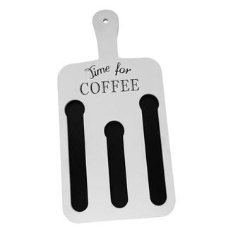Generico Support de dosettes de café, organisateur de dosettes de café,Porte murale vintage avec 14 | Présentoir pour de, bar, stockage et organisation pour hô