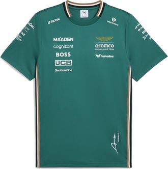 Puma x ASTON MARTIN ARAMCO F1 TEAM Replica Alonso T-Shirt Herren, Accessoires, Gr&uuml;n, XS