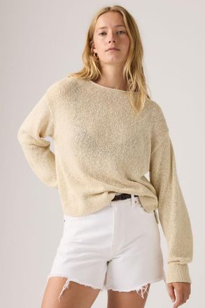 Levi's Laetitia Boucle Sweater - Femme - Orange / Seedpearl Cotton - XS