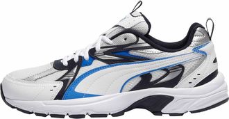 Puma Puma Unisex MILENIO TECH Sneaker, White-Racing Blue-New Navy, 37.5 EU, Puma White Racing Blue New Navy, 37.5 EU