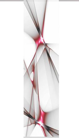 Home Fashion Home fashion Schiebevorhang, Rot