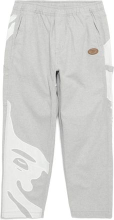 Aape By A Bathing Ape Jeans mit Moonface-Logo - Grau
