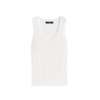 Max Mara Damen, Oberteile, Wei&szlig;, SGr&ouml;&szlig;e