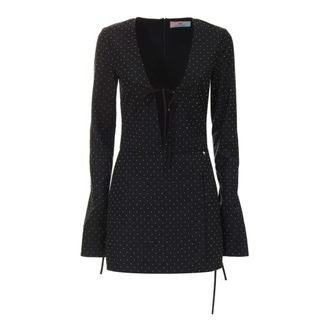 Chiara Ferragni Kurzes Tageskleid - - Dresses - Damen - Schwarzk - 2XS