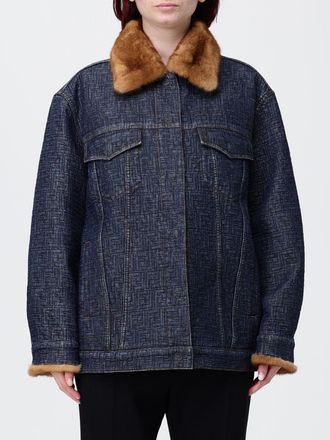 Fendi Jacke Damen Farbe Blau