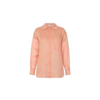 Marella Cosmo Shirt - Femme - Blouses et Chemises - Brun - Taille: 44 FR